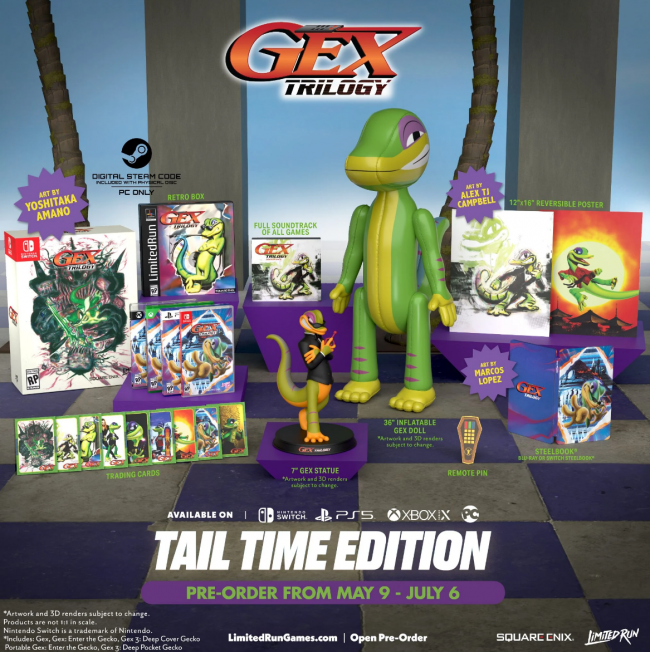 Gex feiert ein Comeback: Die Trilogie erscheint im Juni in Form einer ...