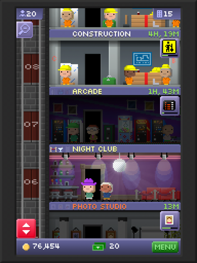 Tiny Tower Kritik - Gamereactor