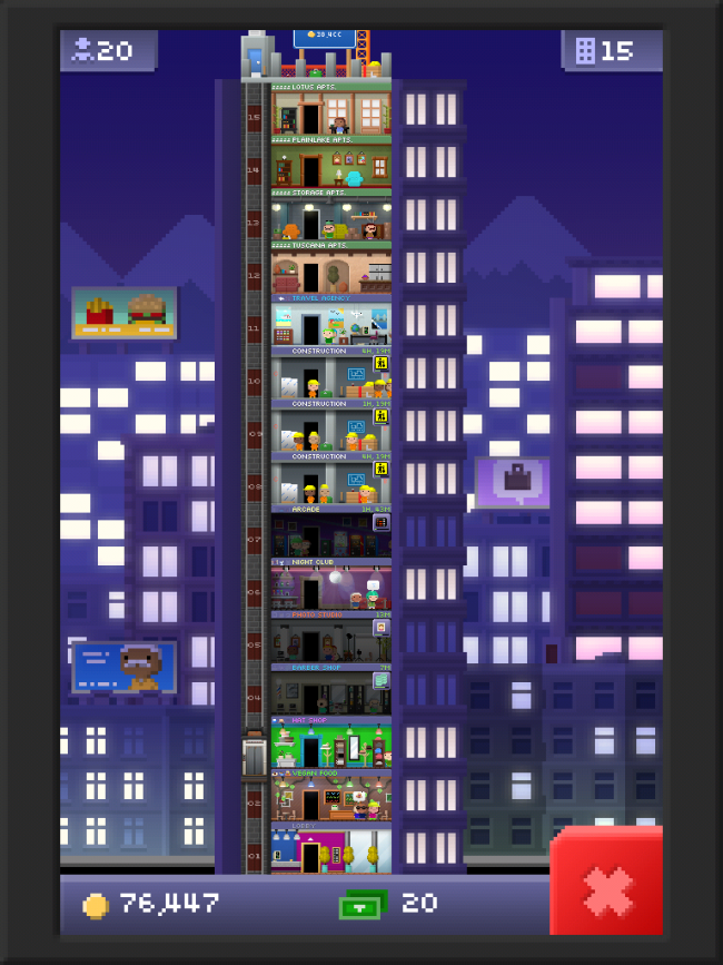 Tiny Tower Kritik - Gamereactor