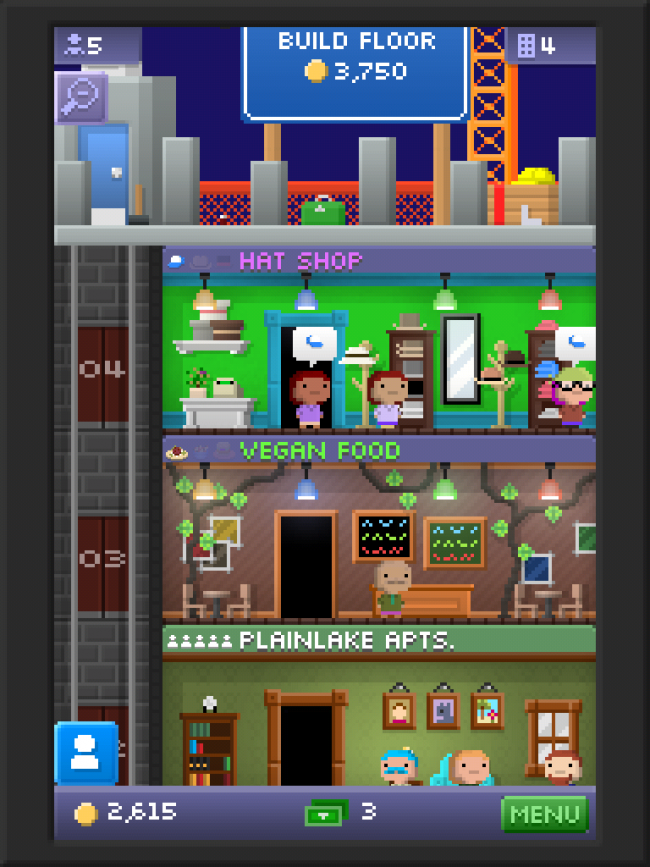 Tiny Tower Kritik - Gamereactor