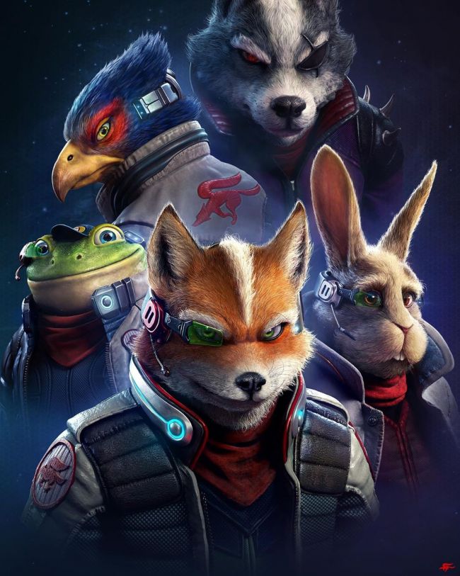 Art-Director von God of War überarbeitet Star-Fox-Crew - Star Fox Zero ...