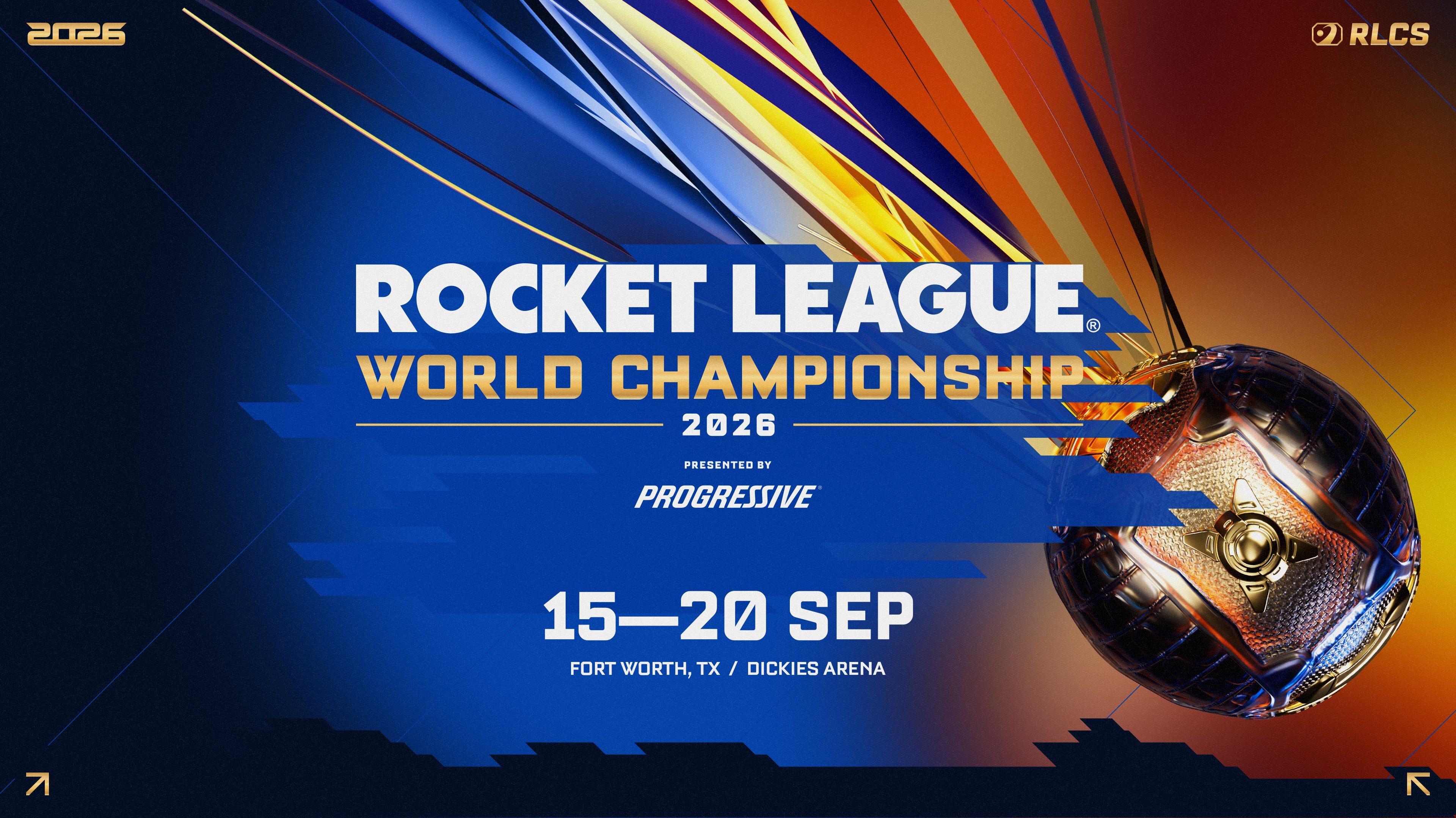 Die Weltmeisterschaft 2026 Rocket League wird im September in Fort ...