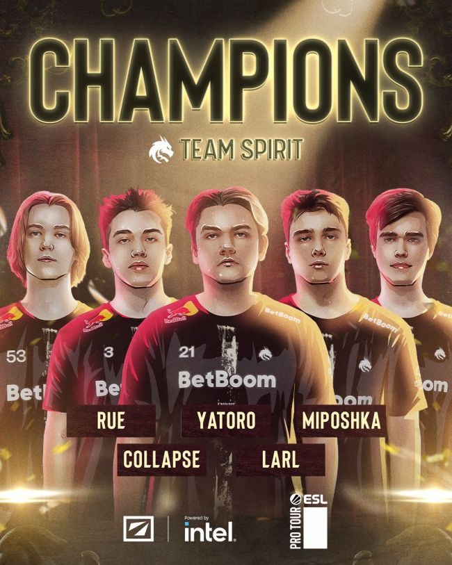 Team Spirit sind die Champions der DreamLeague-Saison 25 - Dota 2 - Gamereactor