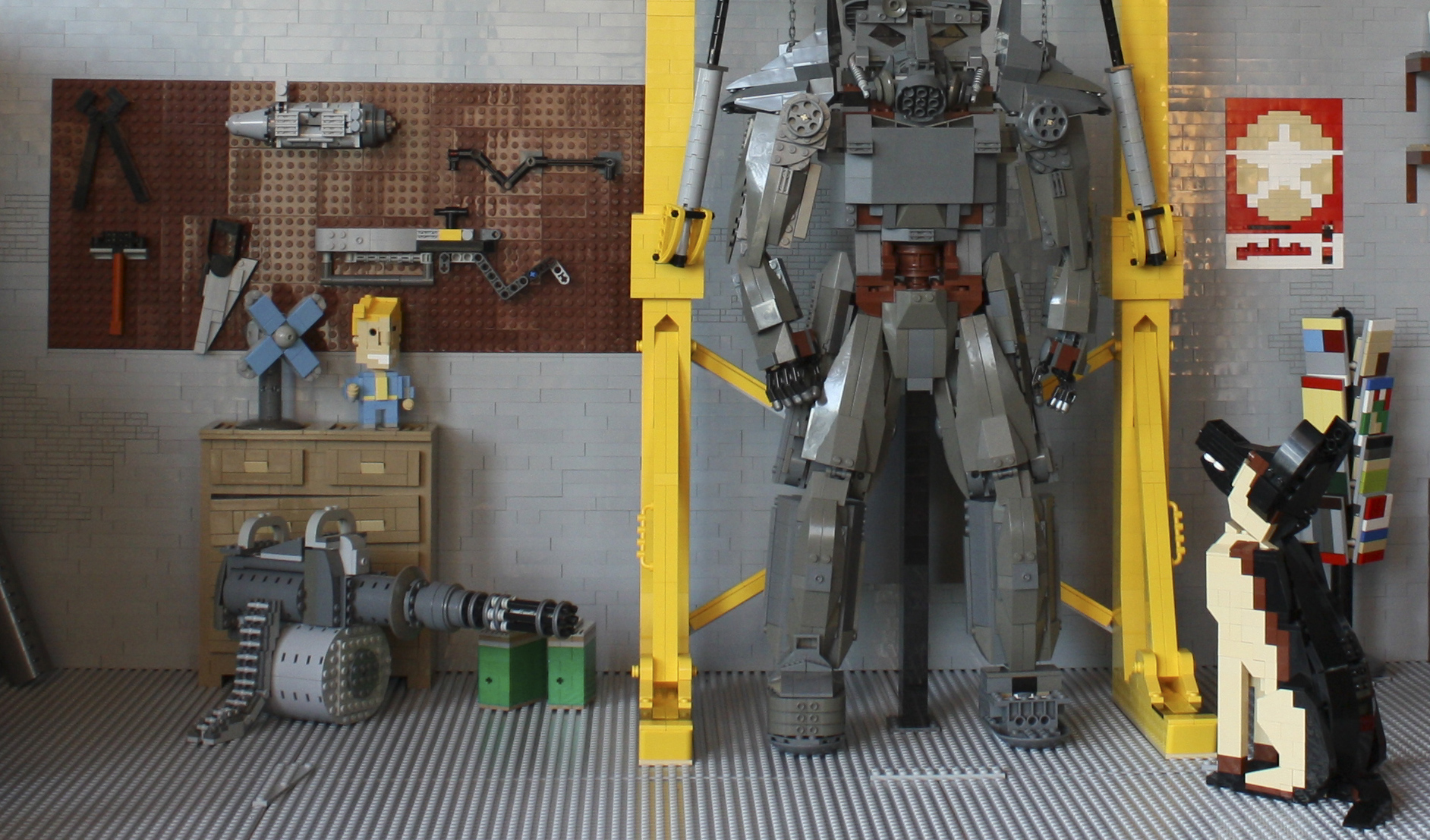 Fallout 4-Universum in Legosteinen nachgebaut