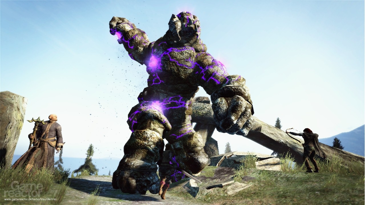 Laser-Golem in Dragon's Dogma