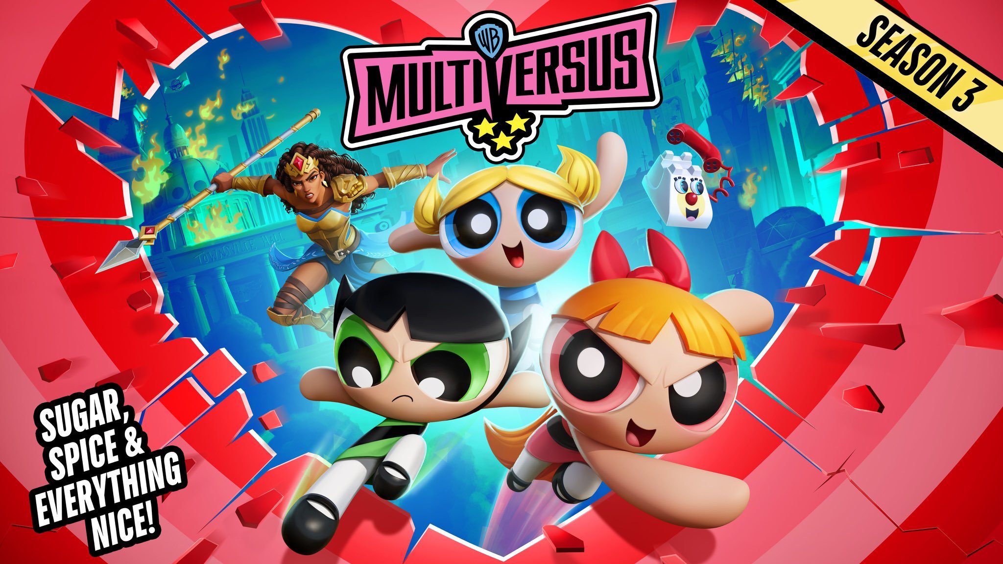 Powerpuff Girls schließt sich MultiVersus am Dienstag an - Multiversus - Gamereactor