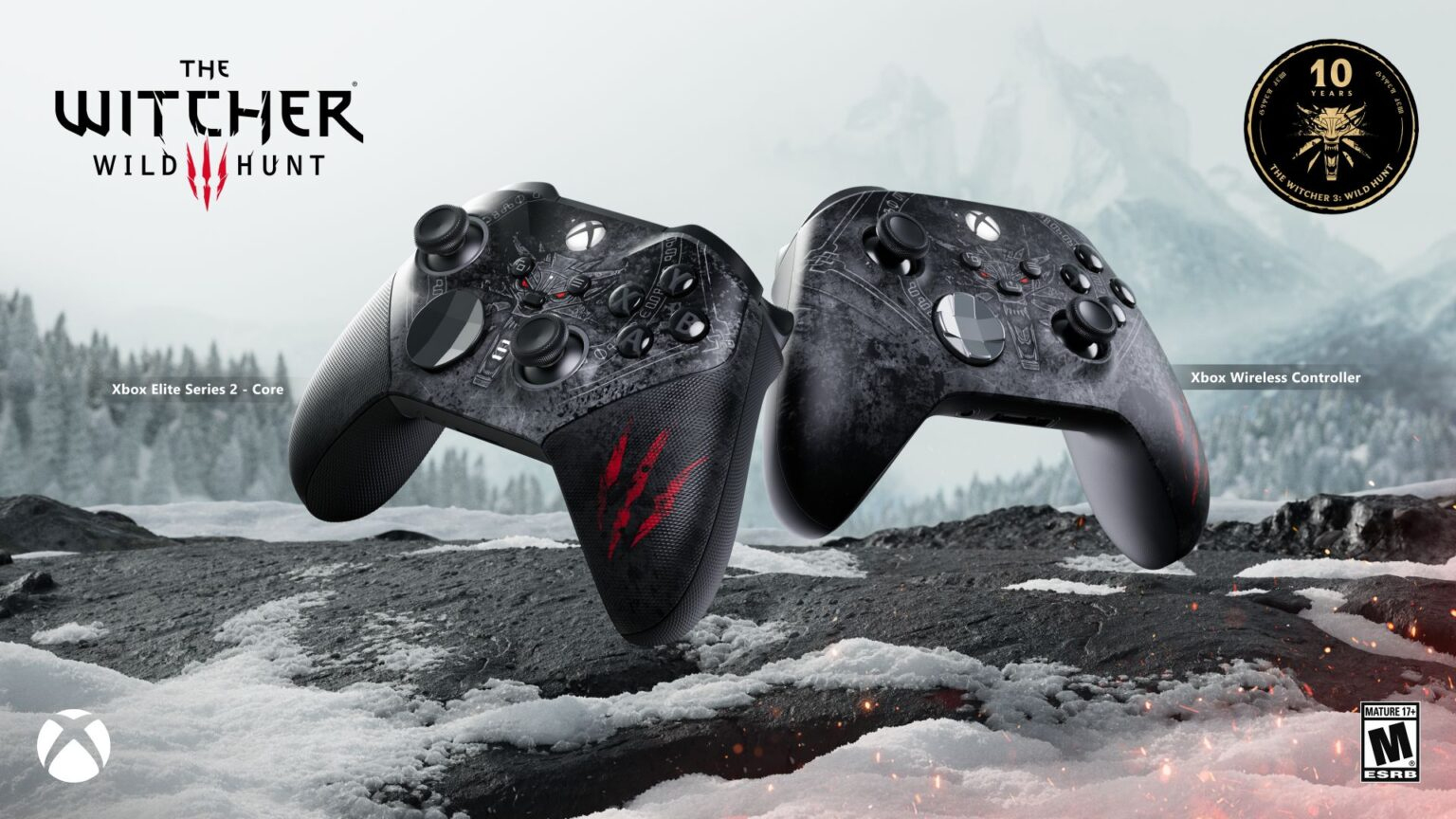 Witcher 3 10th Anniversary: Xbox Controller & Dynamic Background ...