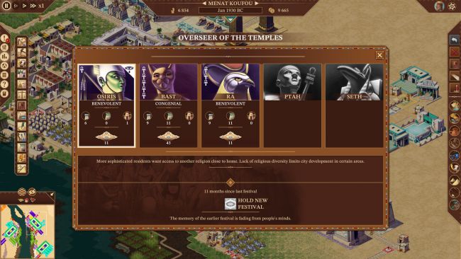 Pharao: Eine neue Ära Kritik - Gamereactor - Pharaoh: A New Era ...