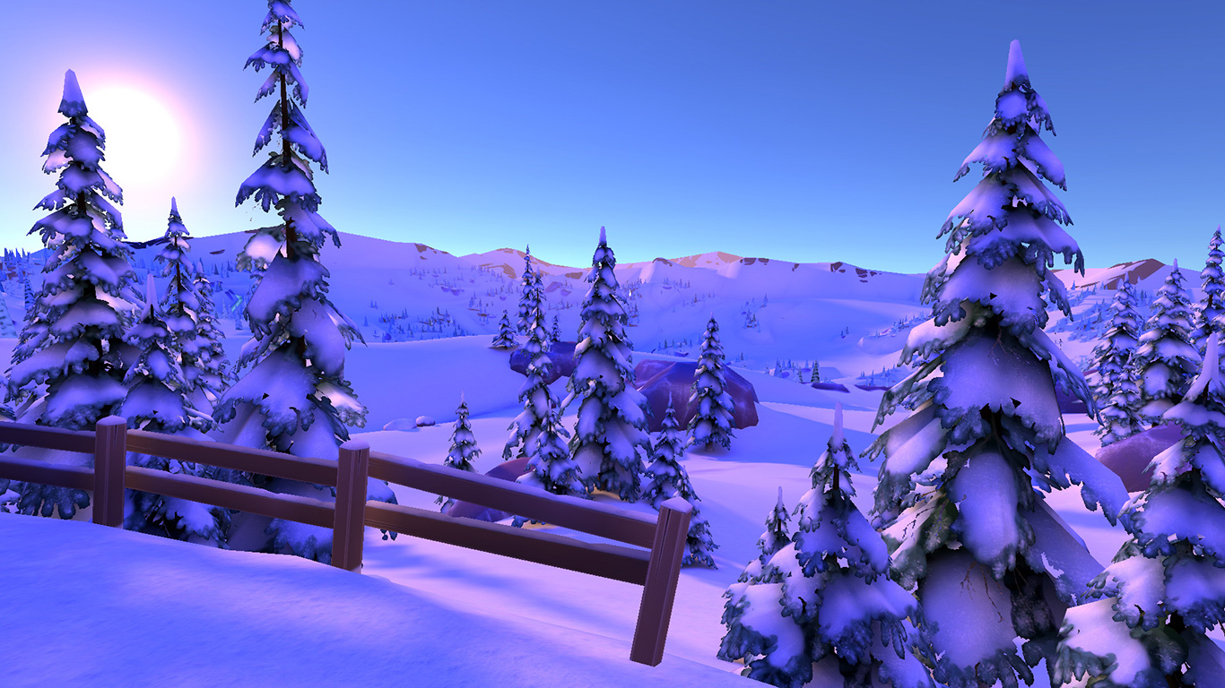 Im VR-Abenteuer Snow Scout dürft ihr euch aktiv um ein Skiresort kümmern