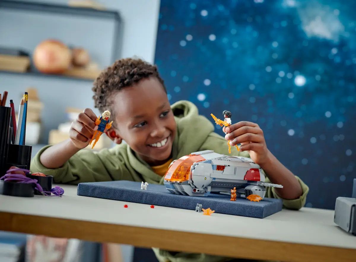 Lego enthüllt kosmisches The Marvels-Set