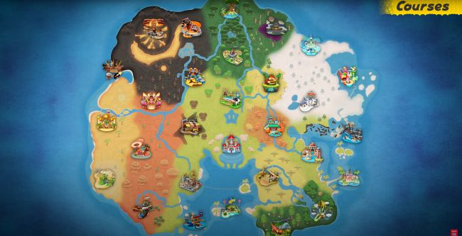 Nintendo enthüllt eine Handvoll der Mario Kart World Strecken