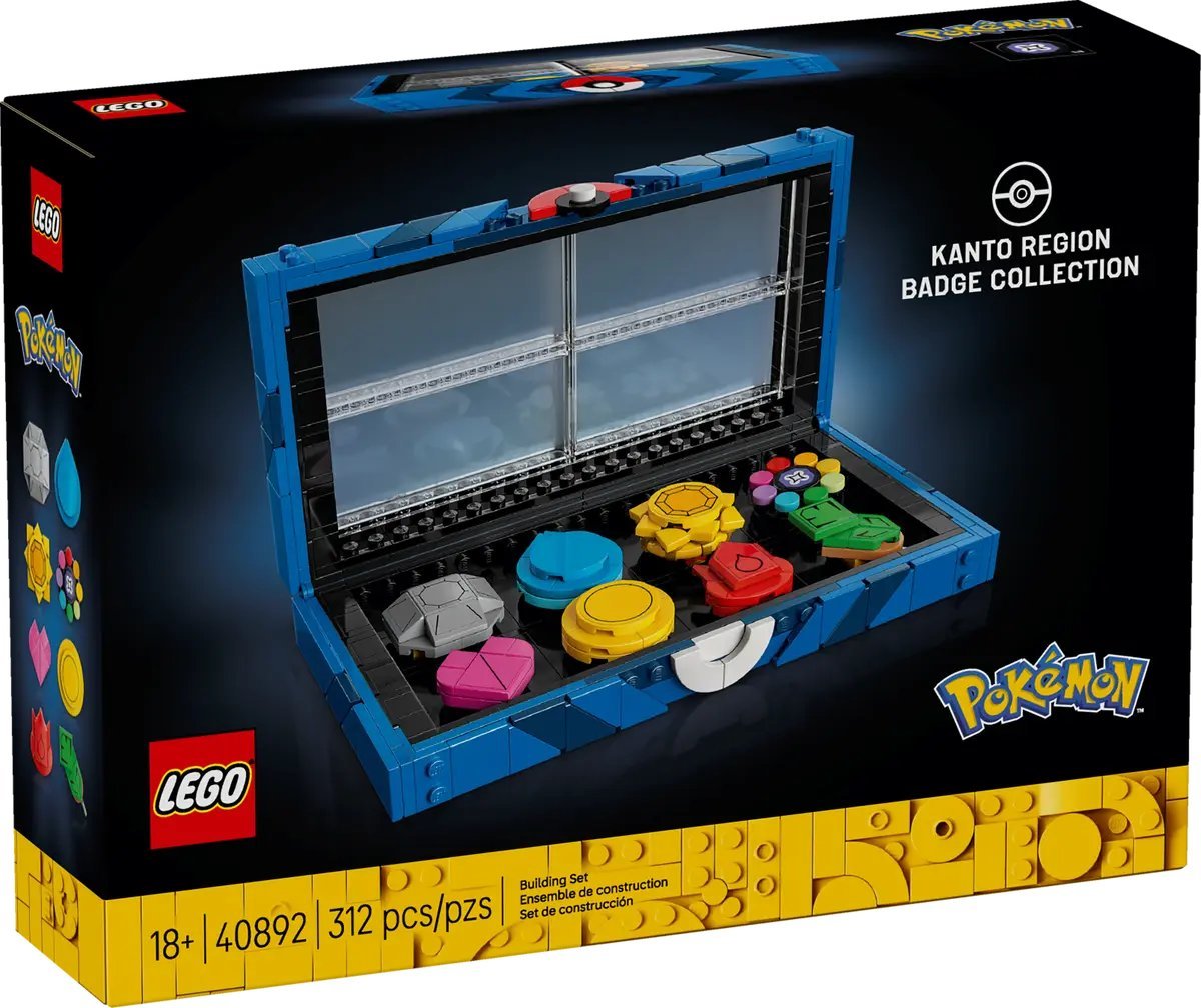Leaks teasen Gym Badge Collection und Pokémon Center Lego-Sets ...