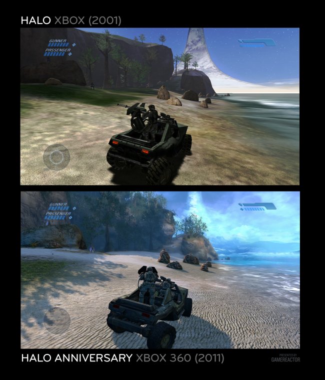 Grafikduell: Halo vs. Halo HD - Halo: Combat Evolved Anniversary ...