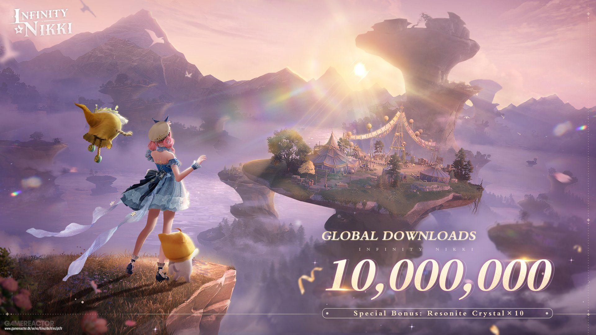 Infinity Nikki erreicht 10 Millionen Downloads in vier Tagen