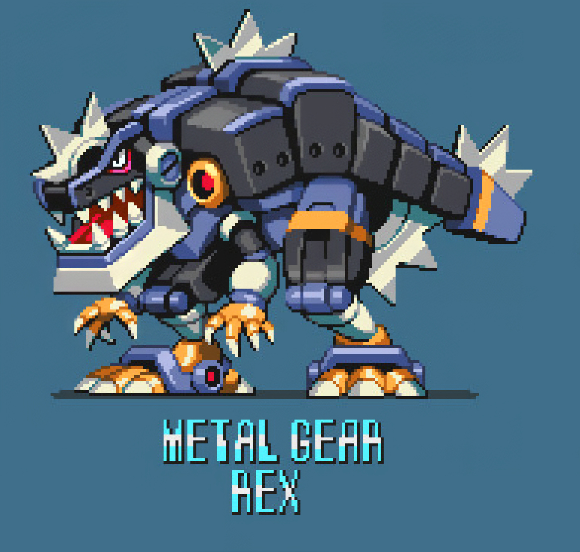 So hätten Metal Gear-Charaktere als Mega Man X-Bosse aussehen können ...