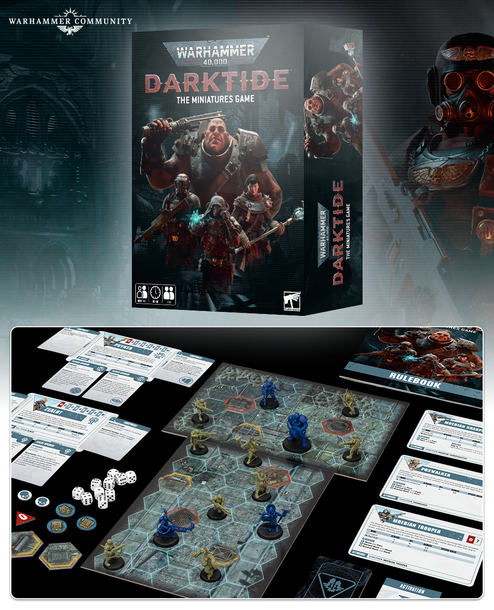 Warhammer 40,000: Darktide bekommt die Brettspiel-Behandlung