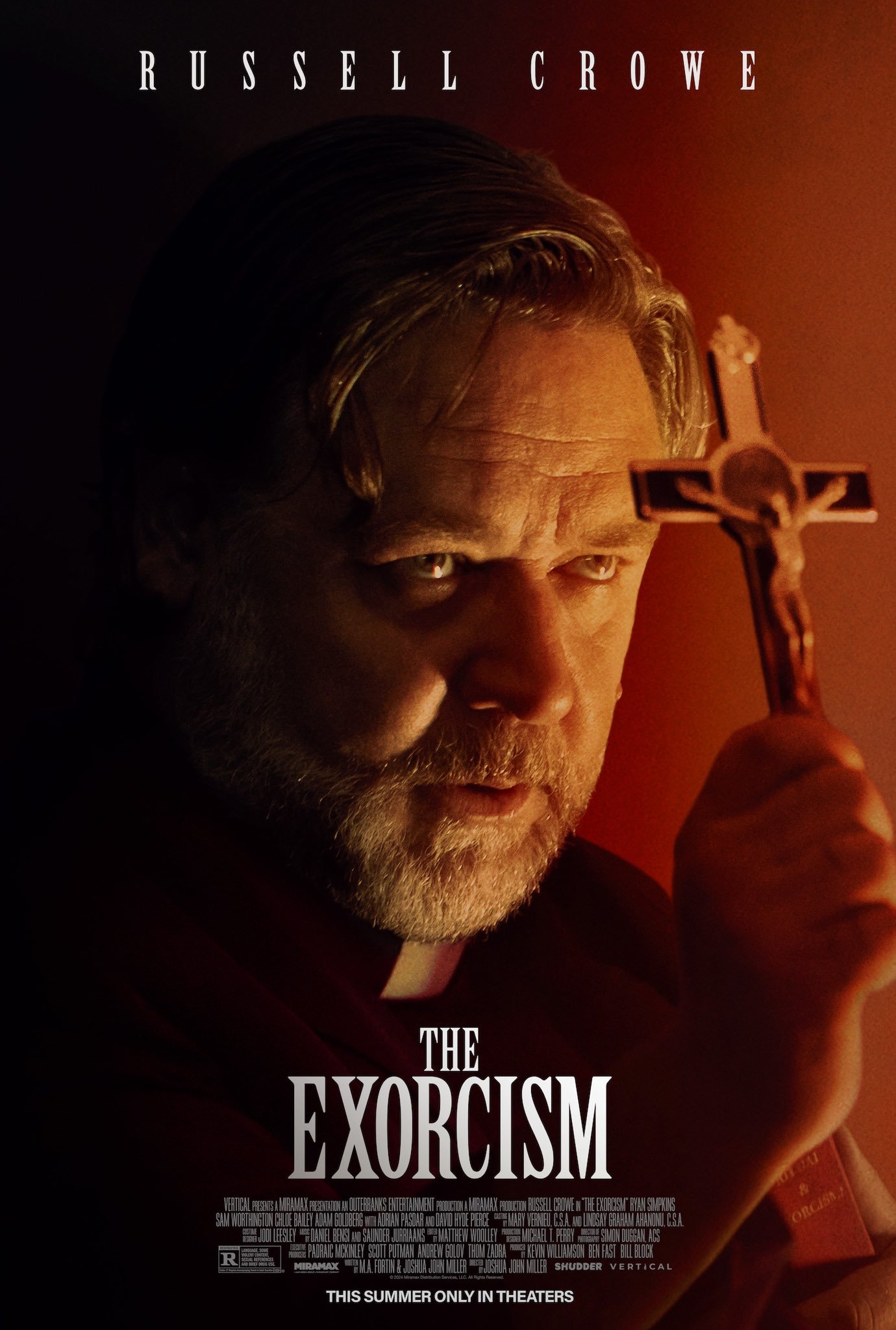 Russell Crowe spielt diesen Sommer in einem weiteren Exorzismus-Film ...