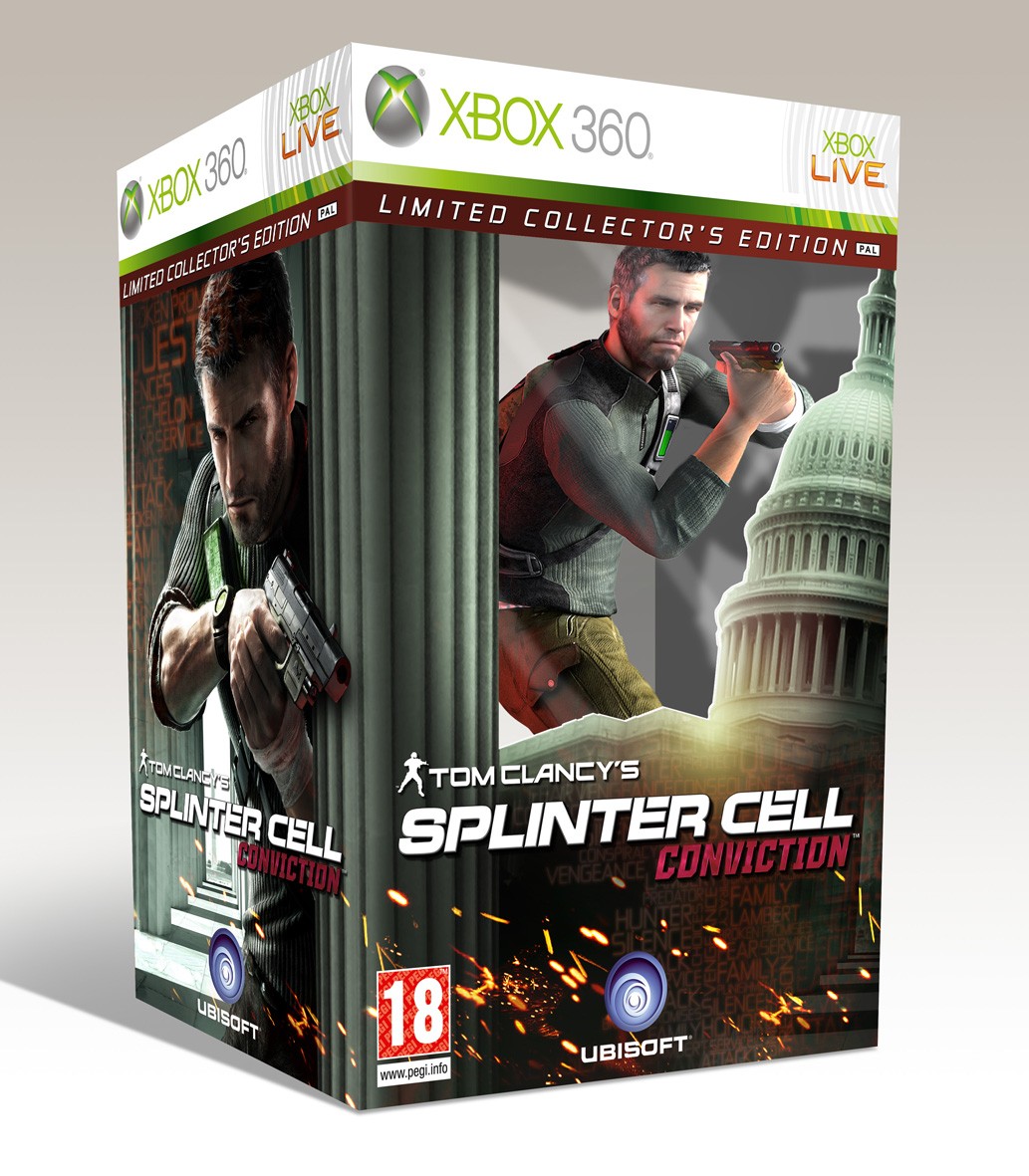Splinter Cell mit Sammler-Edition - Splinter Cell: Conviction - Gamereactor