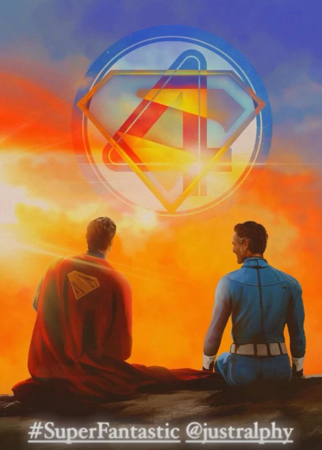 Mister Fantastic scheint das neue Superman zu lieben