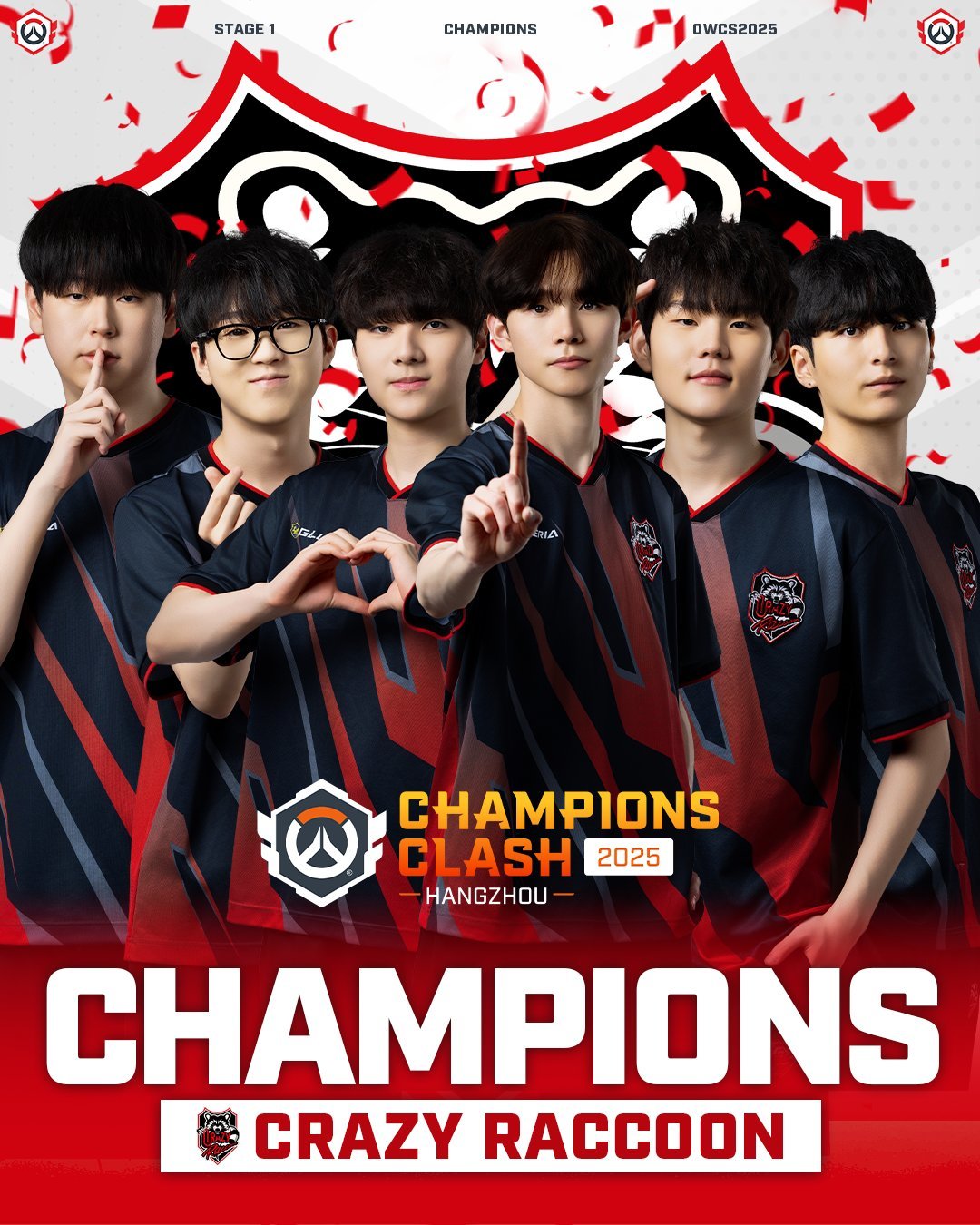 Der koreanische Crazy Raccoon gewinnt das Champions Clash der Overwatch Champions Series ...