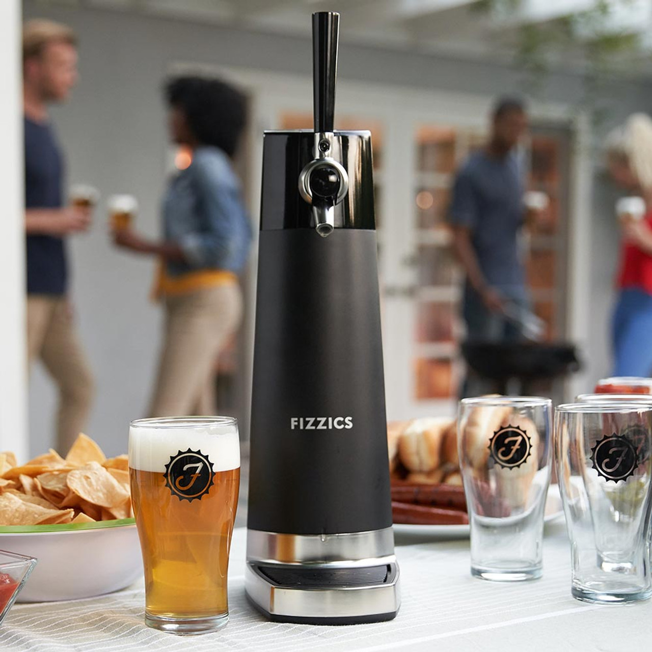 Fizzics Draftpour Beer Tap verwandelt ein gewöhnliches Bier in einen ...