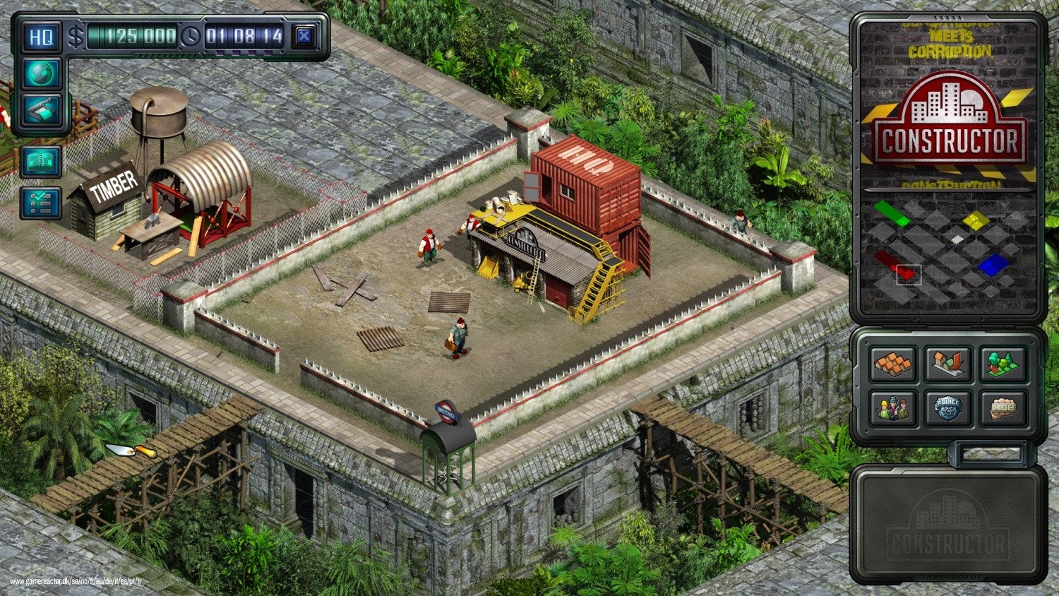 Constructor HD ist Launchtitel für Nintendo Switch