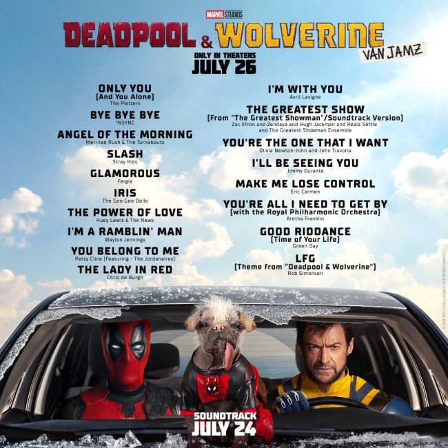 Der Soundtrack von Deadpool & Wolverine ist vollgepackt mit einigen ...