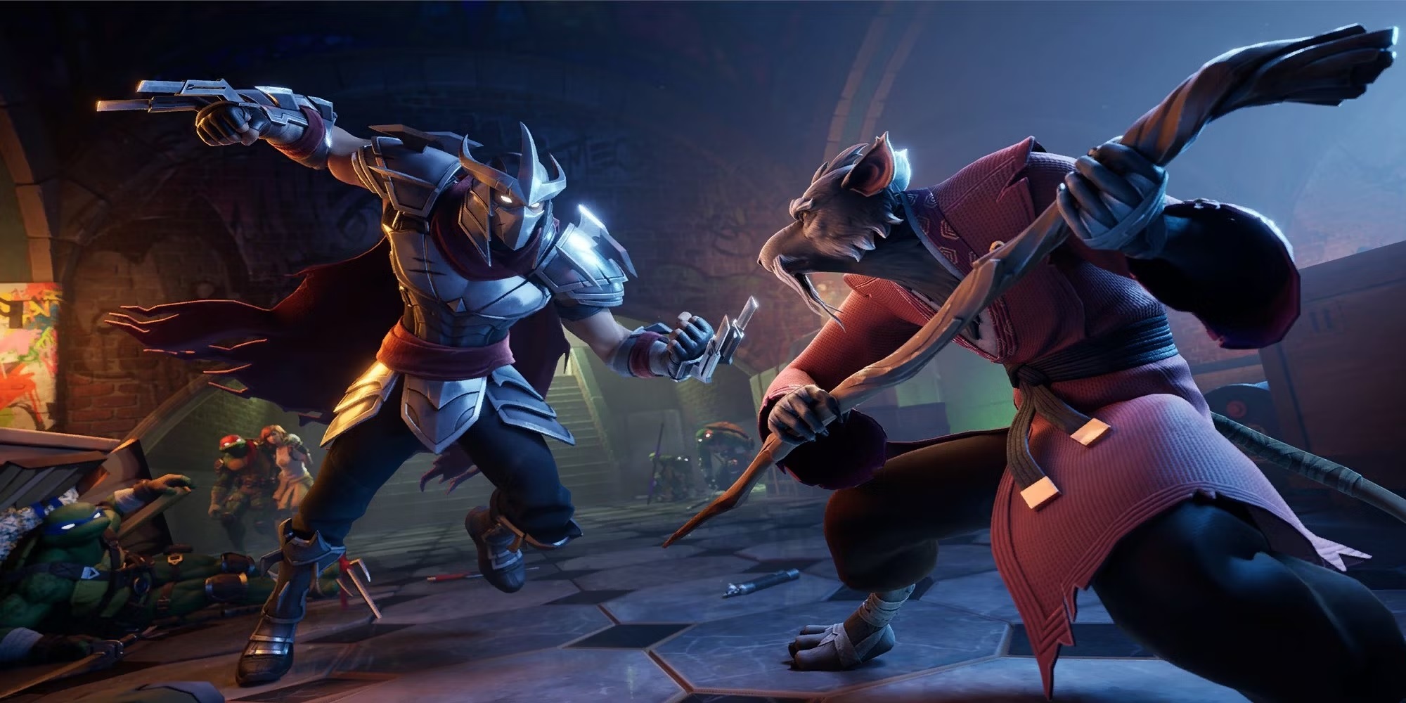 Splinter Fortnite Skin zusammen mit neuem Look für Shredder enthüllt