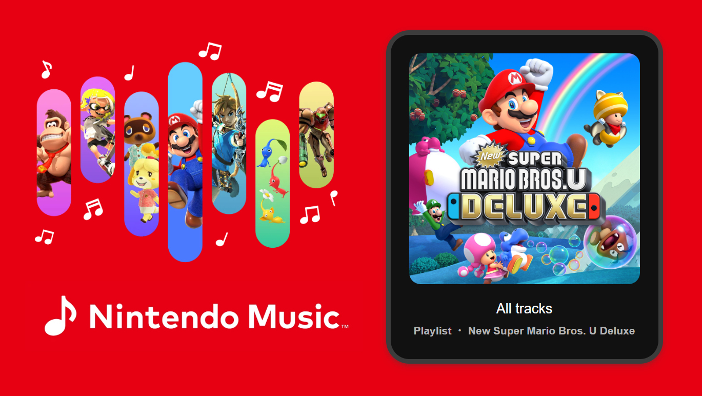 Man kann jetzt den Soundtrack von New Super Mario Bros. U Deluxe mit ...