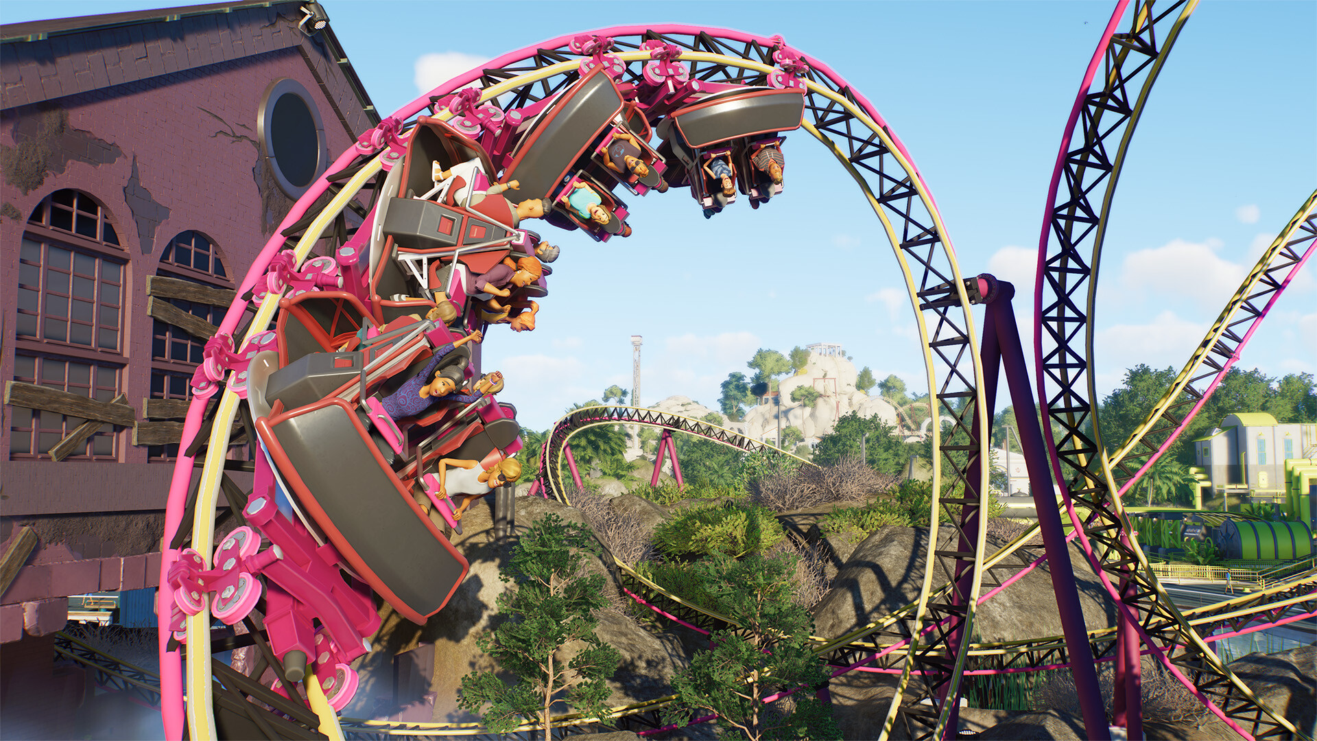 Das Western-Thema kehrt im März-Update von Planet Coaster 2 zurück