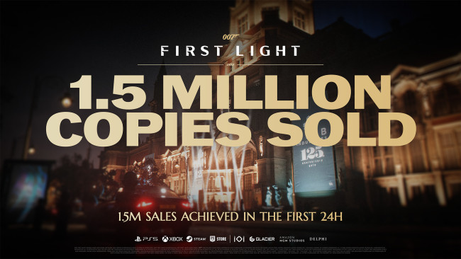 007 First Light hat in nur 24 Stunden über 1,5 Millionen Exemplare verkauft