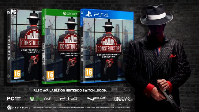 Constructor erscheint im April für PC, PS4 und Xbox One