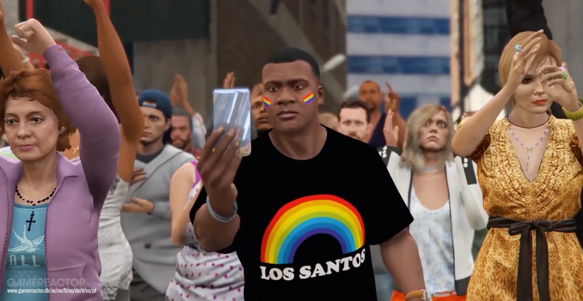 Modder bauen Los Santos Pride LGBT-Parade für GTA V - Grand Theft Auto ...