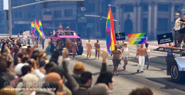 Modder bauen Los Santos Pride LGBT-Parade für GTA V - Grand Theft Auto ...