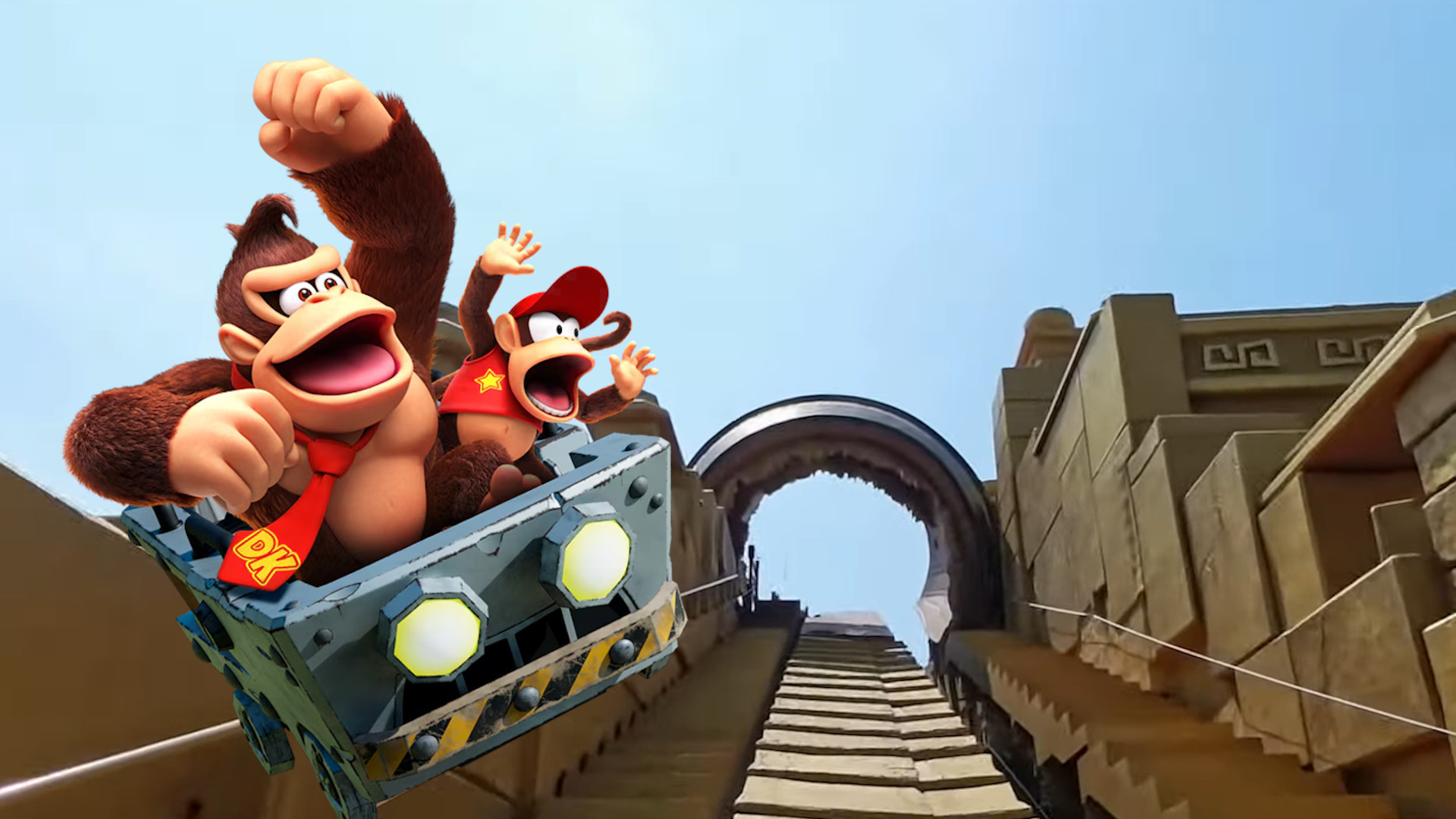 Donkey Kong Country Mine Cart Madness POV: erstes vollständiges Video ...