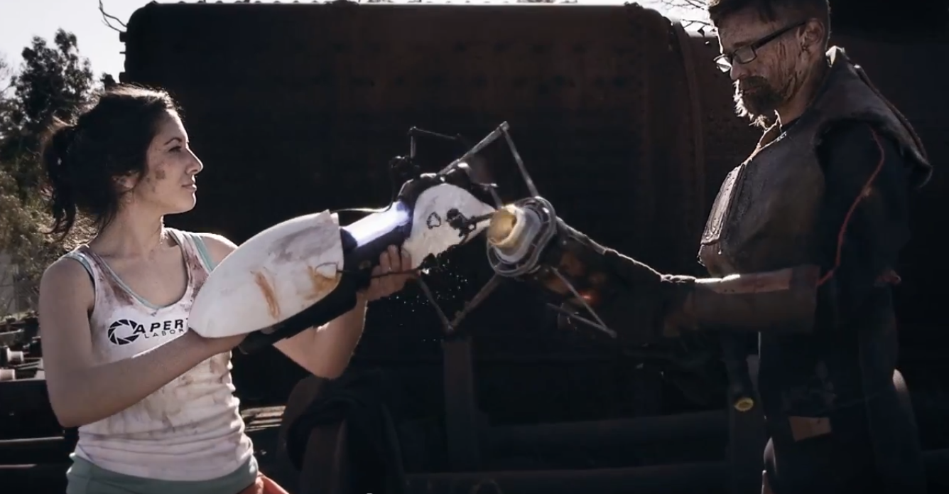 Gordon und Chell vereint im Kampf - - Gamereactor