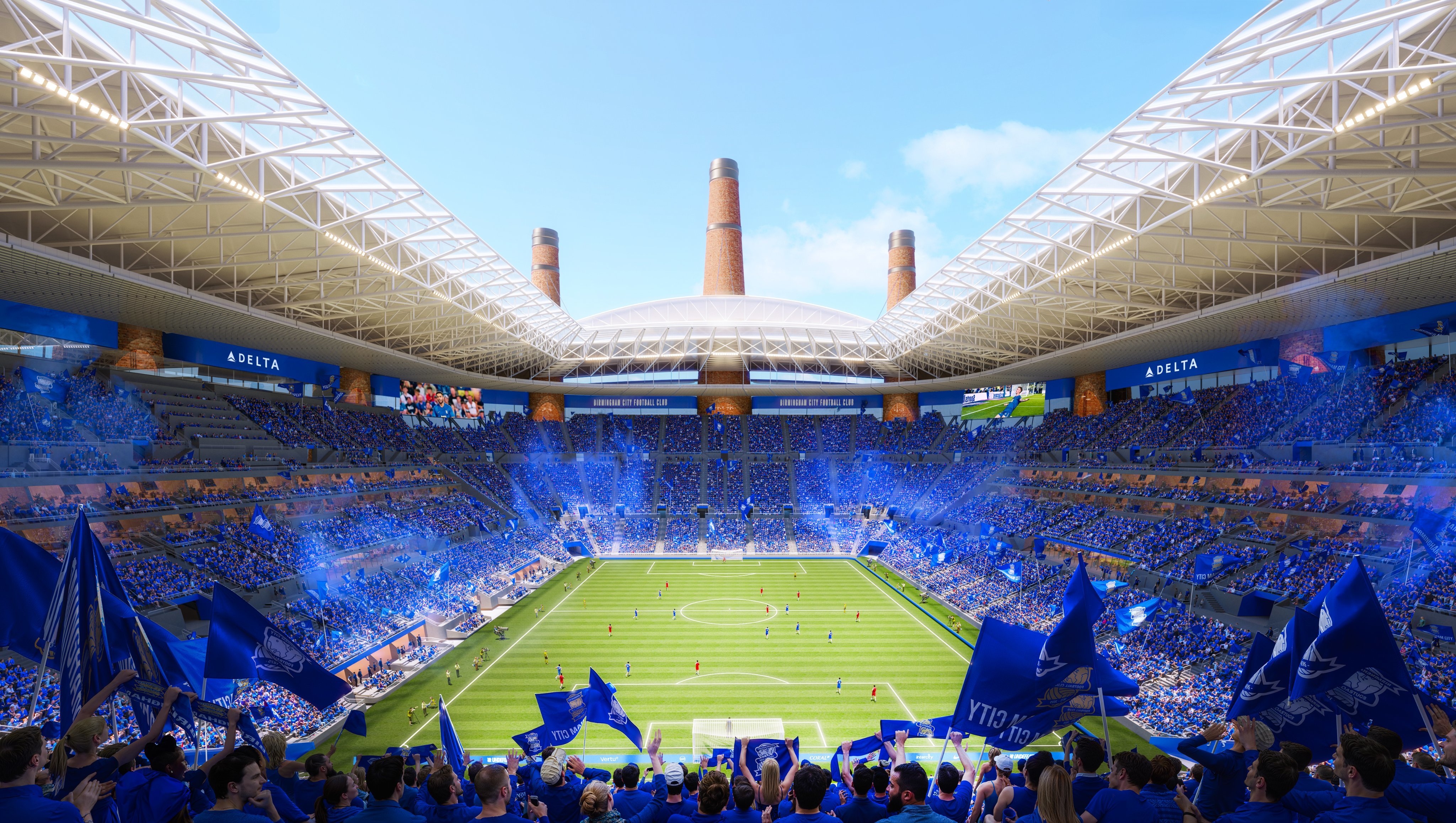 Das neue Stadion von Birmingham City wird der industriellen ...