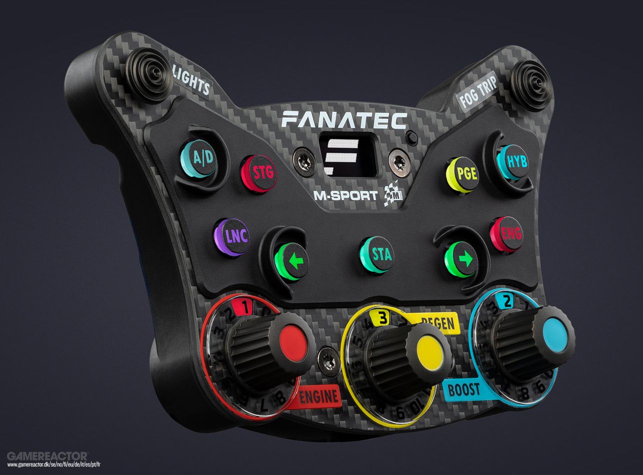 Fanatec Podium Button Modul Rally + Clubsport Rad Sparco - Podium ...