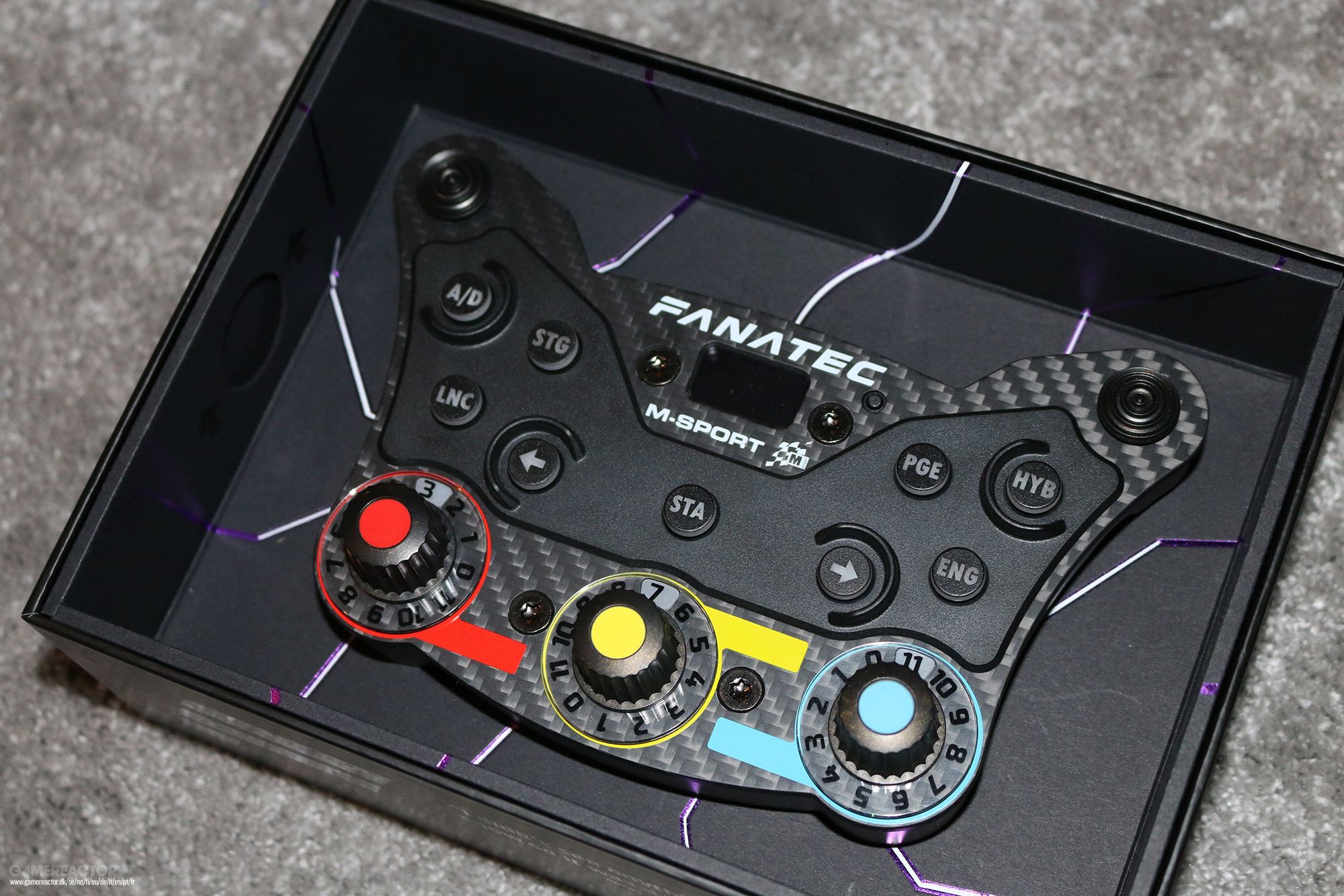 Fanatec Podium Button Modul Rally + Clubsport Rad Sparco - Podium ...