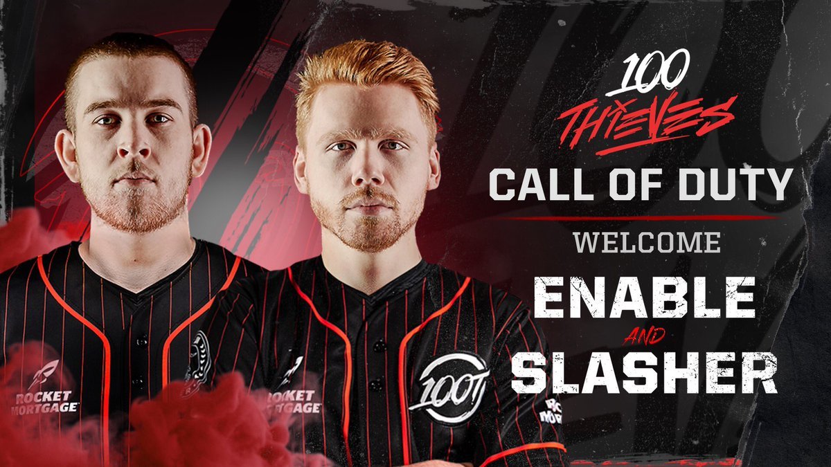 Slasher and Enable round off 100 Thieves' CoD team - Call of Duty ...
