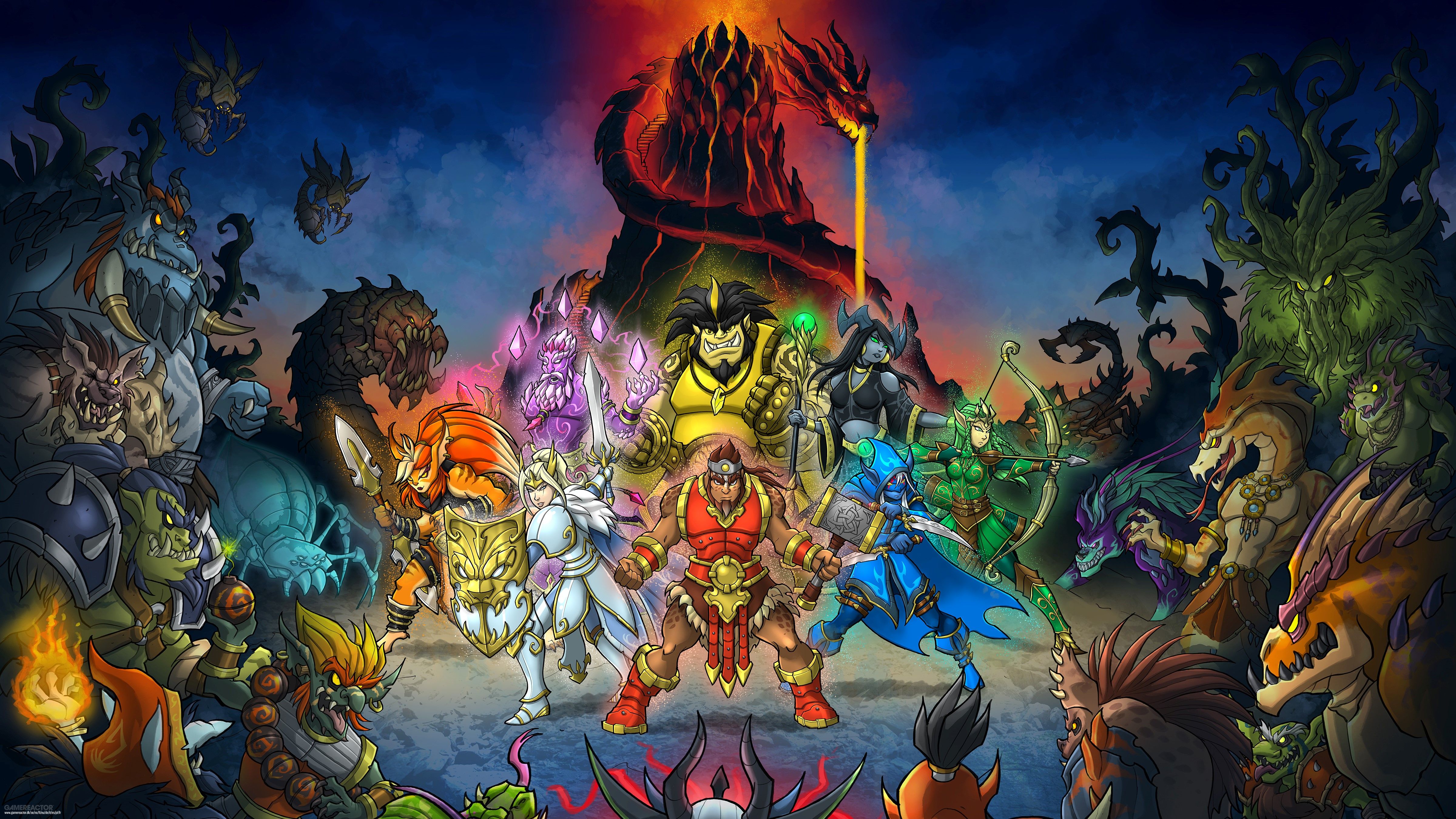 Die Demo von Fantasy Brawler Heroes of Mount Dragon ist jetzt verfügbar