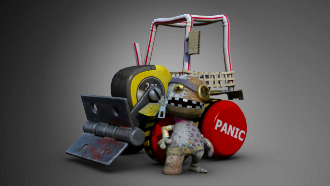 Fieser Sackboy im Kart - Little Big Planet Karting - Gamereactor
