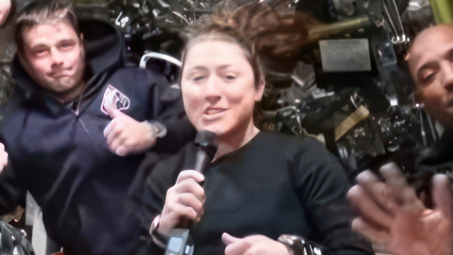 NASA-Astronautin Christina Koch wurde mit dem Prinzessin-of-Asturien ...