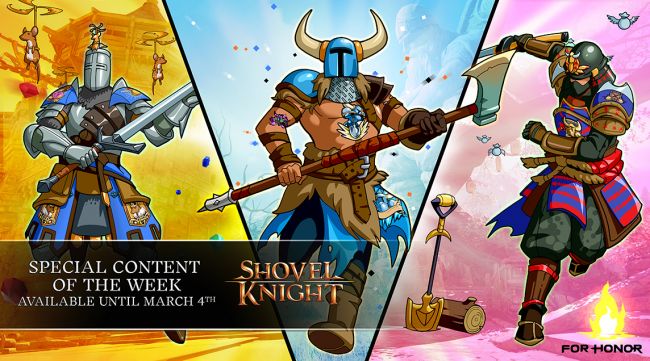 For Honor arbeitet mit Yacht Club Games an Shovel-Knight-Crossover