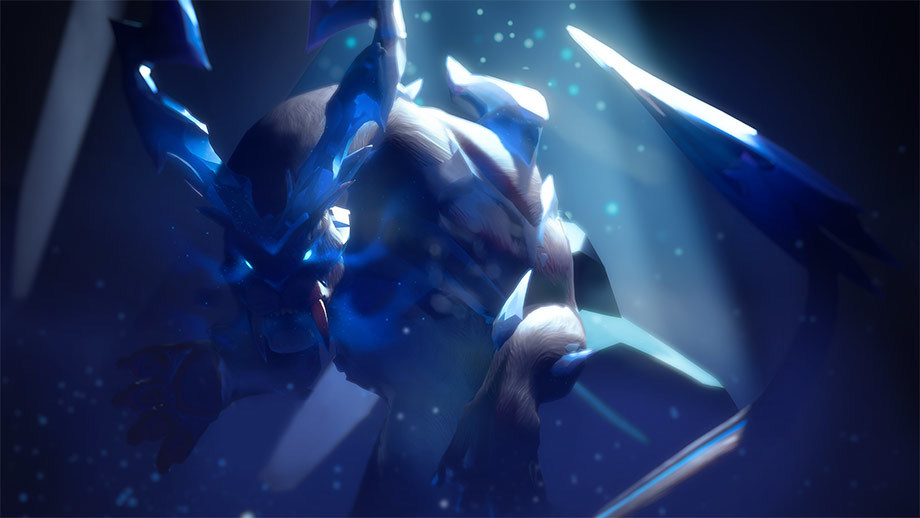 Vierbeiniger Urska (Frost-)beißt euch in Dauntless