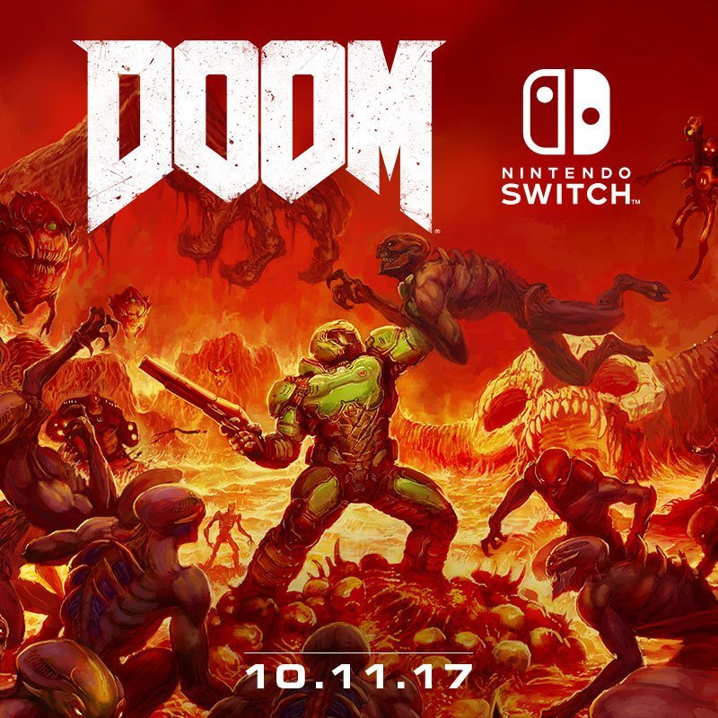 Drei Minuten Nintendo Switch-Gameplay von Doom