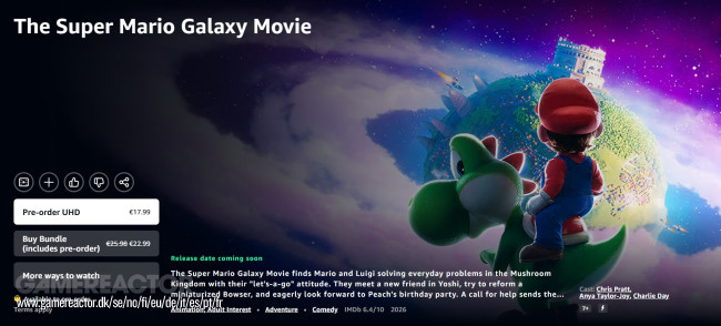 Gerücht: The Super Mario Galaxy Movie soll am 5. Mai auf Heimvideo ...