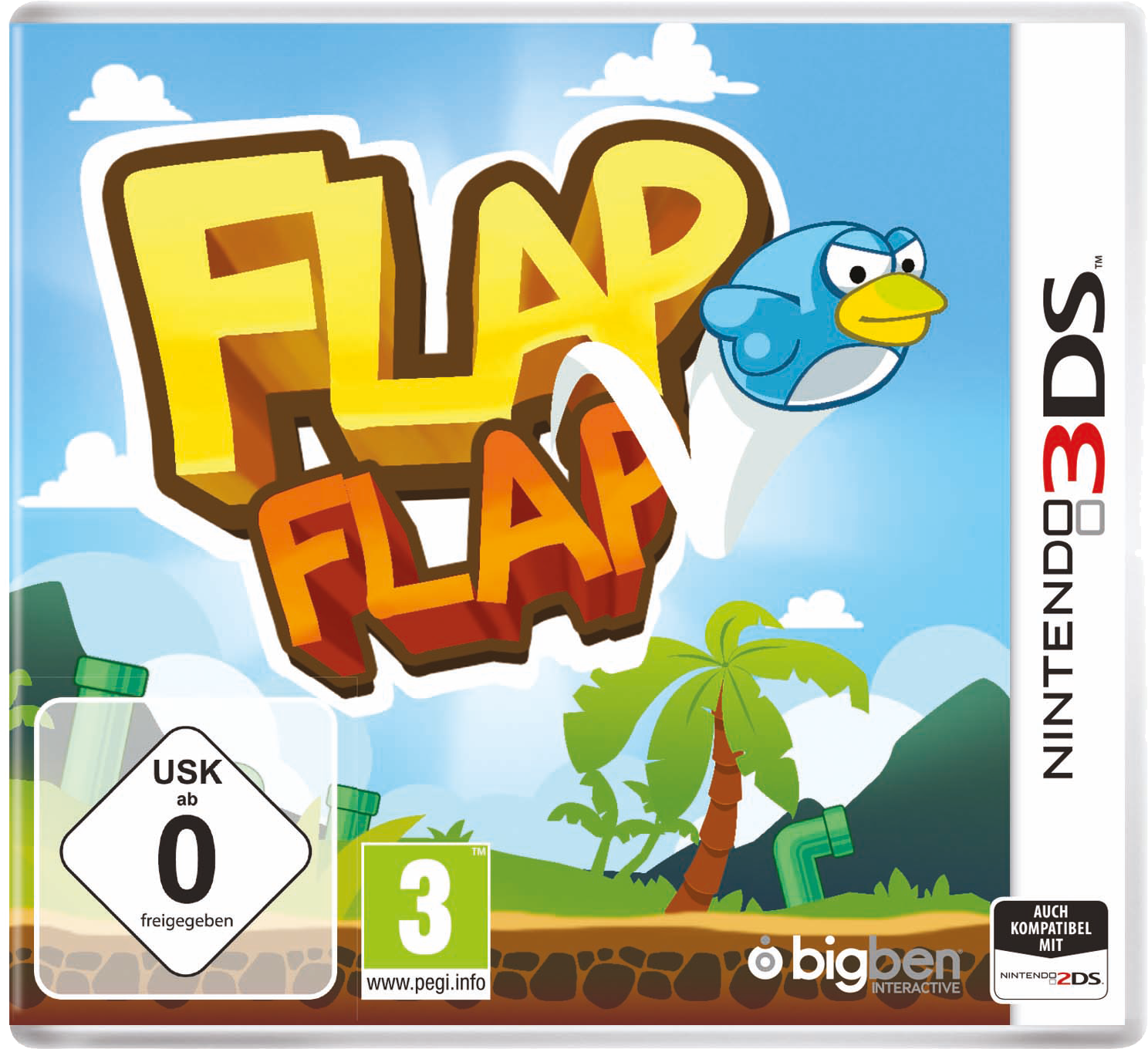Flappy Bird-Klon Flap Flap landet auf 3DS