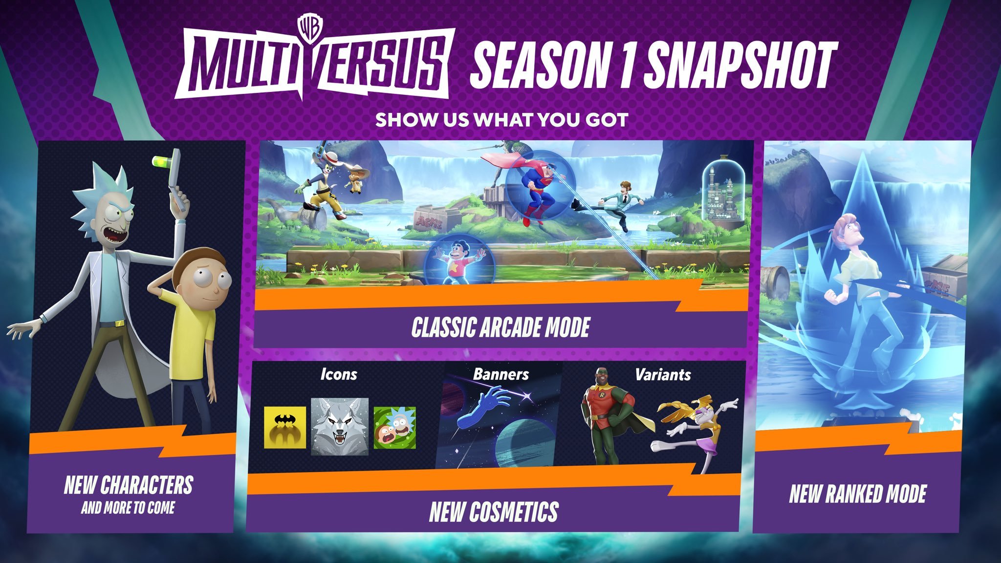 MultiVersus bekommt neue Charaktere, Arcade-Modus und gewertete Schlachten in Season 1 ...